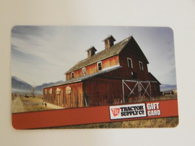 Tractor Supply Co Gift Card NO $ VALUE NEW- | eBay