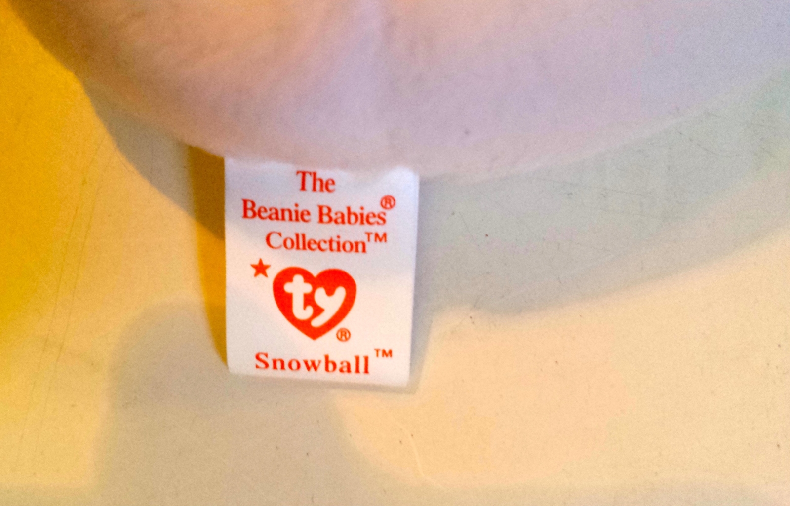 Ty Beanie Baby Snowball Snowman 4201 Plush 1996 PVC Pellets MWMT ...