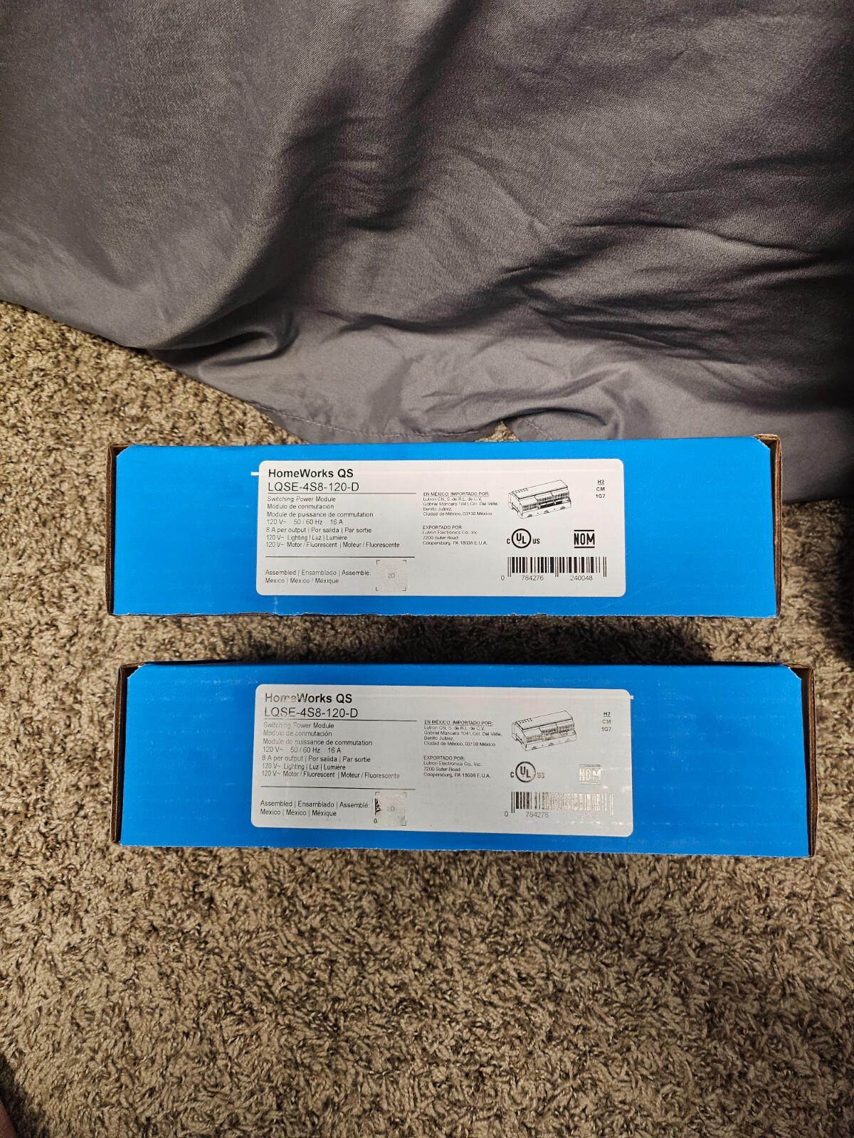 Lutron Homeworks QS Lqse-4s8-120-d DIN Rail 4-zone Switching Power ...