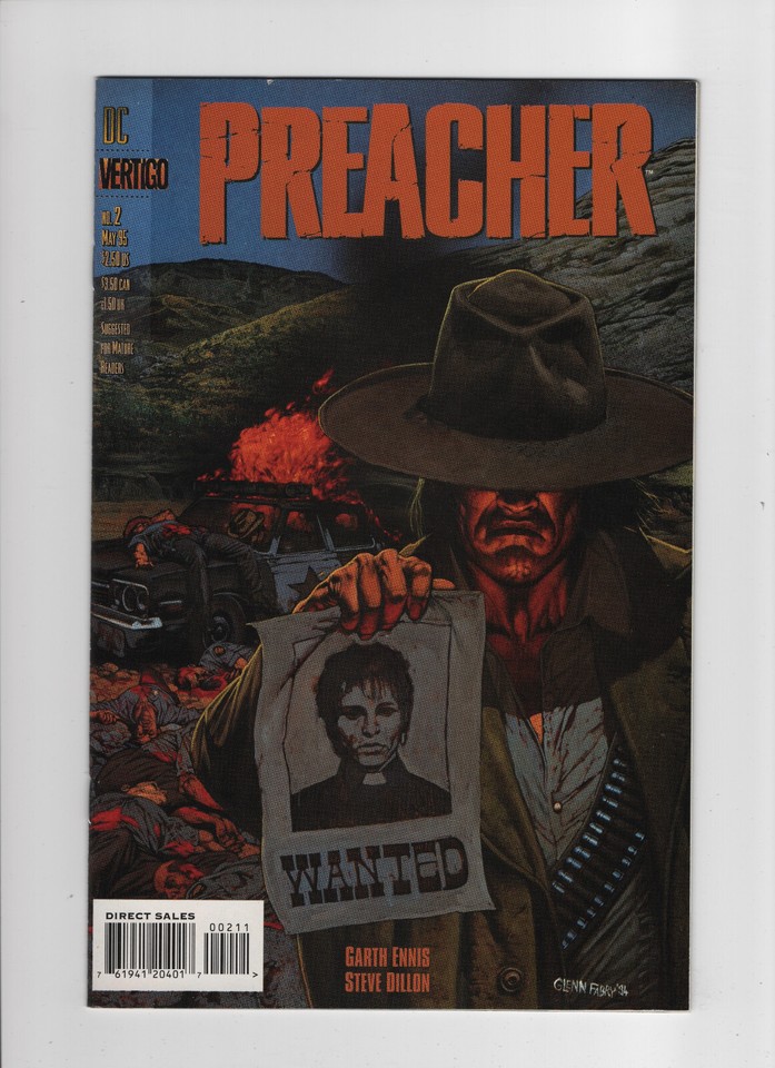 Preacher #1-66 Complete Set with Mini-Series & Specials Veritgo Horror ...