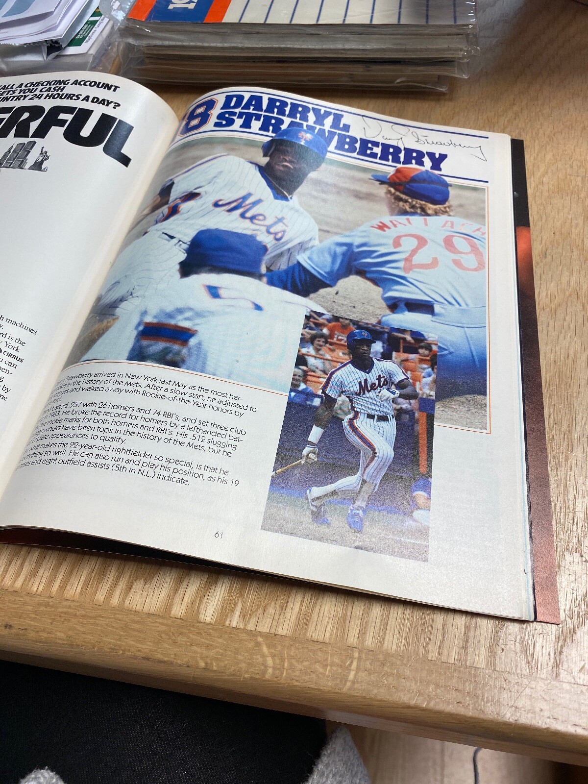 1984 New York Mets Revised Edition Official Yearbook Shea Stadium | eBay