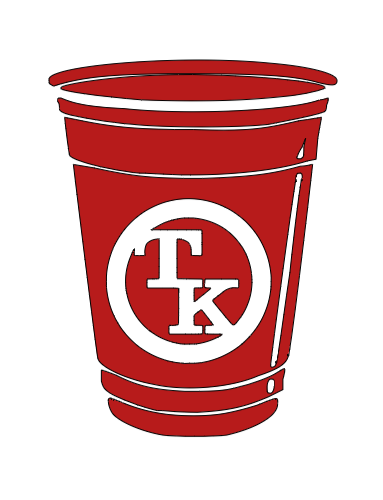Vinyl Car Decal Sticker - Toby Keith TK symbol logo Red Solo Cup drink ...