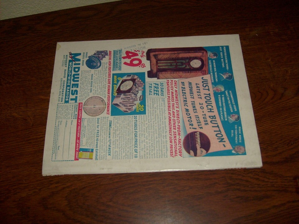 vintage REAL SCREEN FUN magazine, OCTOBER 1937 | eBay