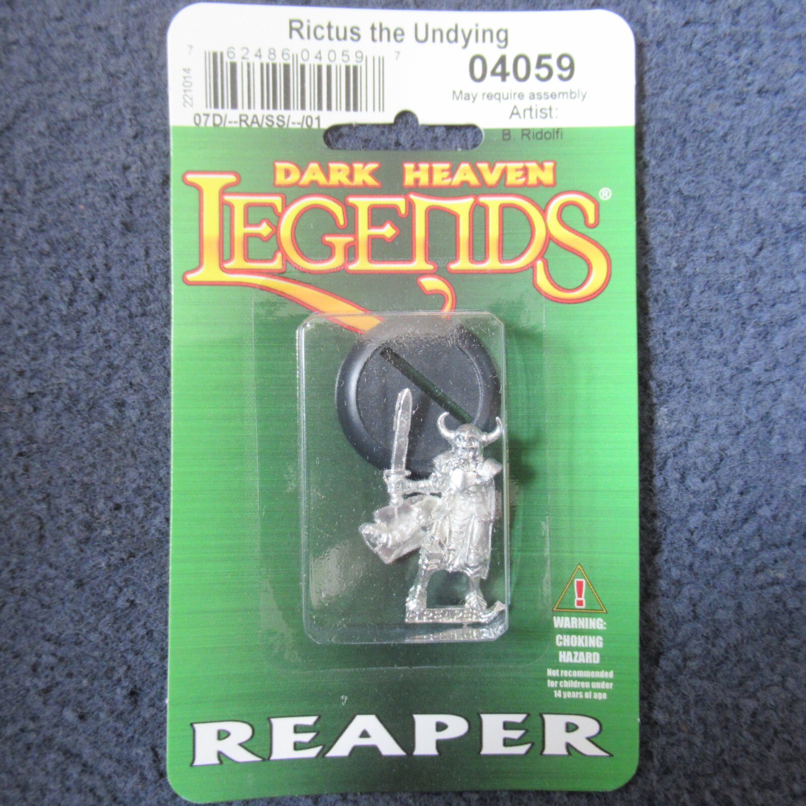 Reaper Dark Heaven Legends 04059 Rictus the Undying Undead Wight ...
