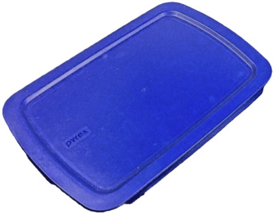 Pyrex Blue Rectangle Plastic Replacement 9x13 Food Storage Lid Cover 3 ...