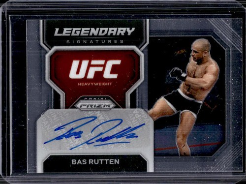 2023 Prizm UFC Bas Rutten Legendary Signatures Auto Autograph #LS-BRT ...
