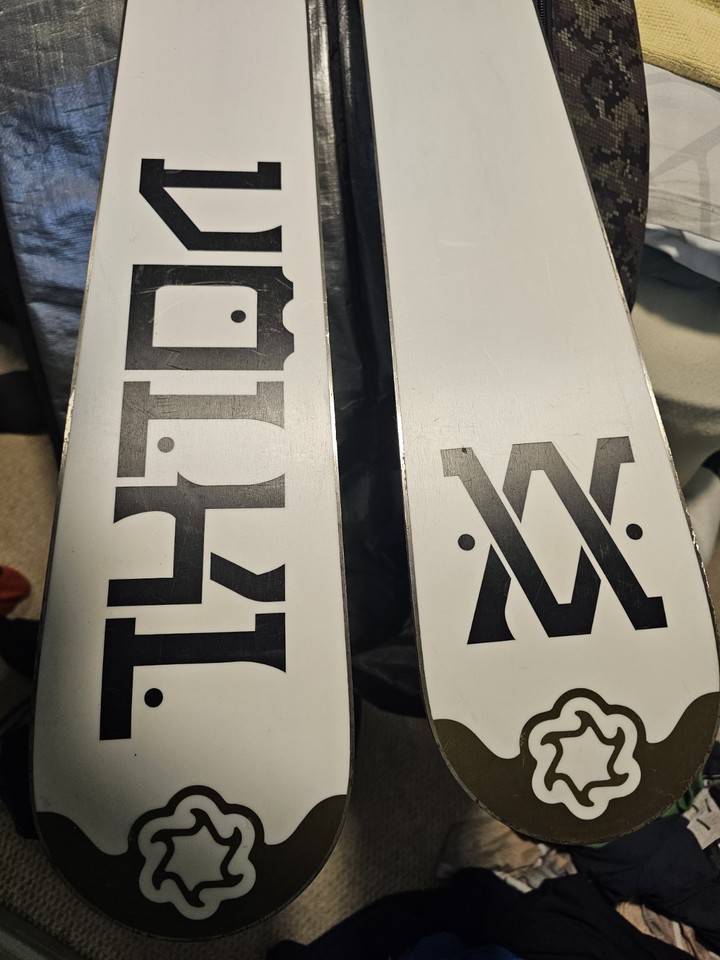 VOLKI GOTAMA ski touring skis 186CM Marker Duke Binding +skins And Bag ...