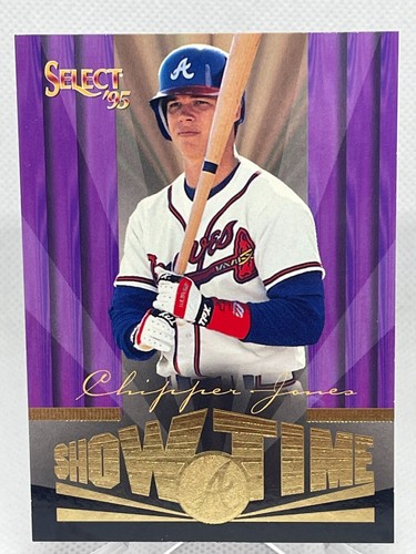 Chipper Jones 1995 Score Select Showtime #235 HOF | eBay