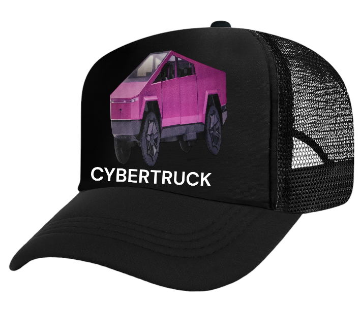 Tesla Cybertruck Hat Adjustable Snapback Trucker Hat Outdoors Hat Tesla ...
