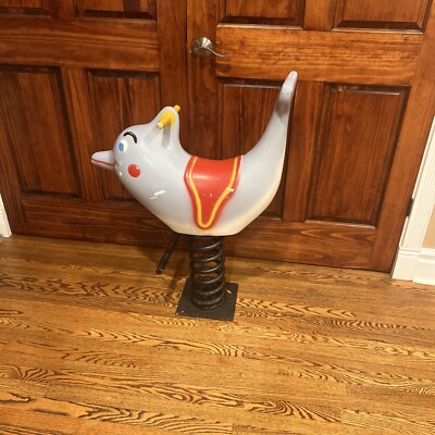 Vintage Spring Playground Dolphin Spring Rider 36” Height | eBay