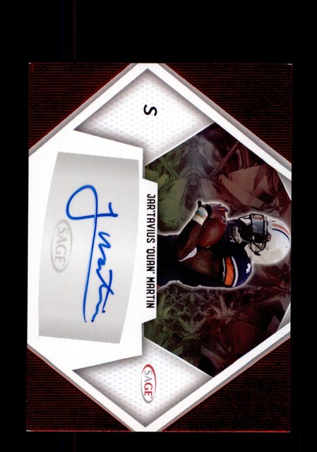 2023 SAGE Low Series - Autographs Red #A-JQM Jar'Tavius Martin (AU, RC ...