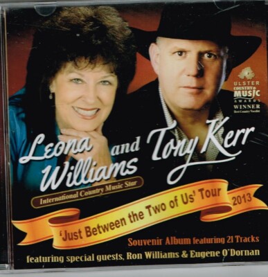 TONY KERR and LEONA WILLIAMS - NEW CD "JUST BETWEEN THE TWO OF US" see ...