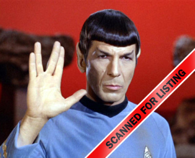 STAR TREK TOS Leonard Nimoy as Mr. SPOCK 8X10 PHOTO #7219 | eBay