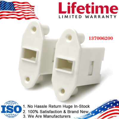 2 Pack Washer Door/Drawer Pedestal Latch 137006200 For Electrolux ...