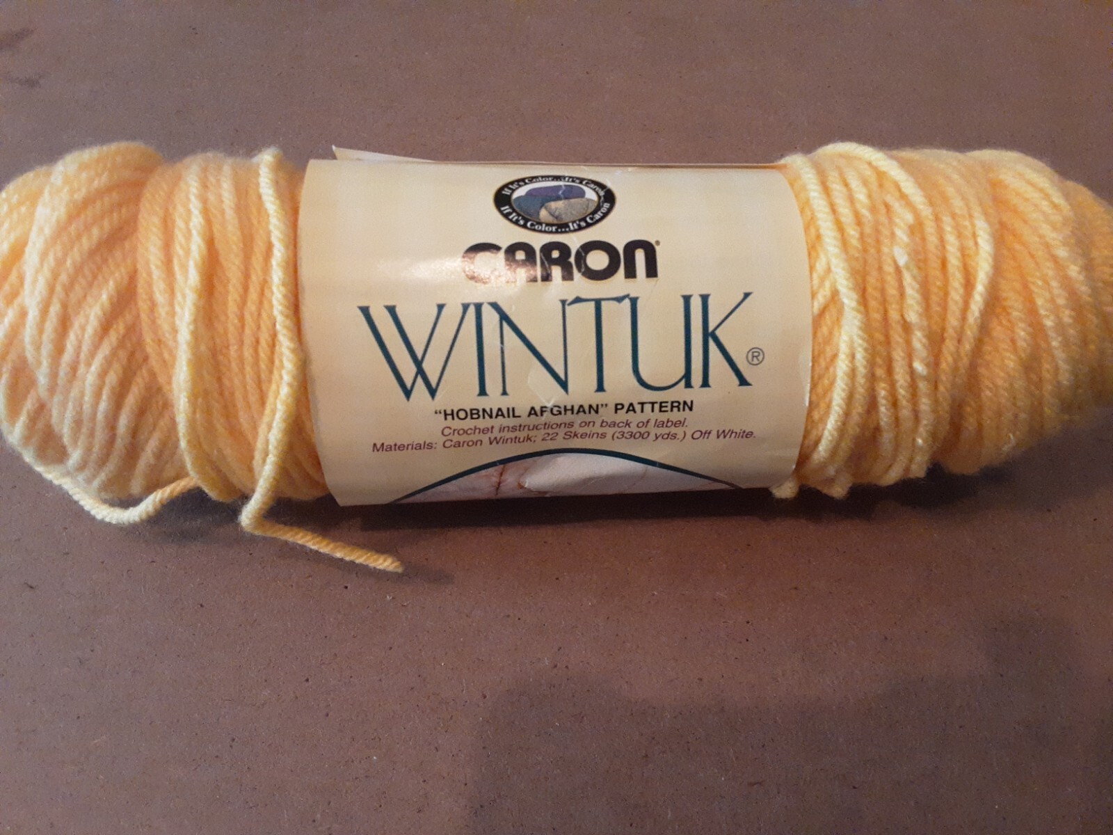 Vintage Jonquil Yellow Caron Wintuk Yarn 3.0 oz | eBay