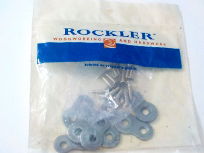 Rockler Woodworking Hardware Desk Top Fasteners 8 In Package New Old ...