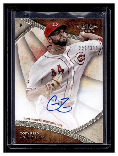Reed, Cody - 2017 Tier One - Autograph - 222/300 | eBay