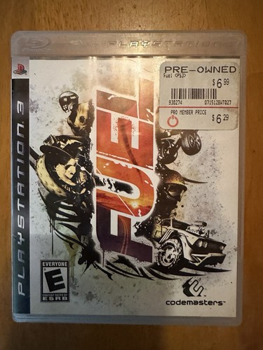Fuel PS3 Game Very Good Condition 767649402557 | eBay