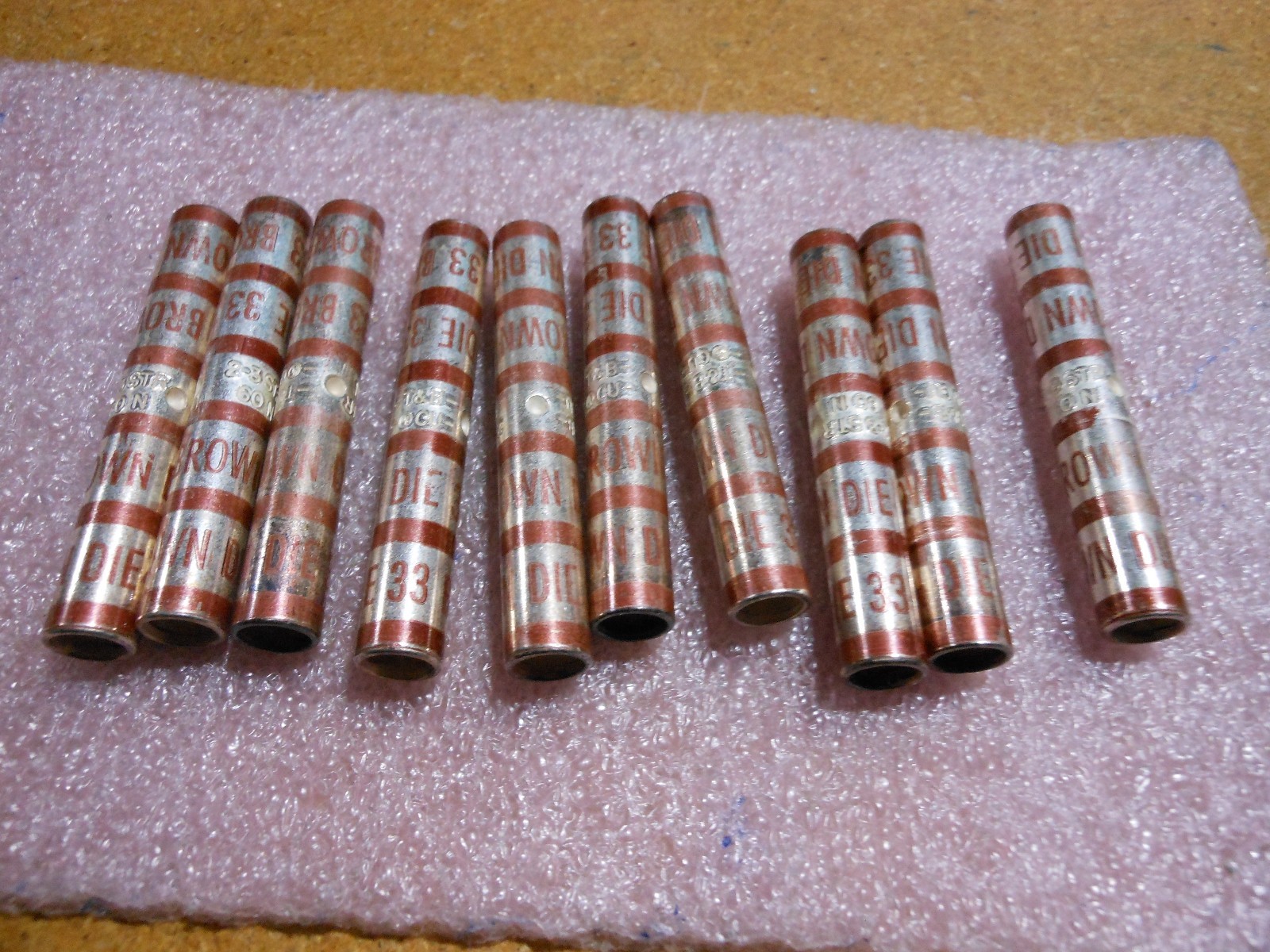 T & B SPLICE CONDUCTOR(10 PC LOT) MIL-T-16366F NSN: 5940-00-258-5895 ...