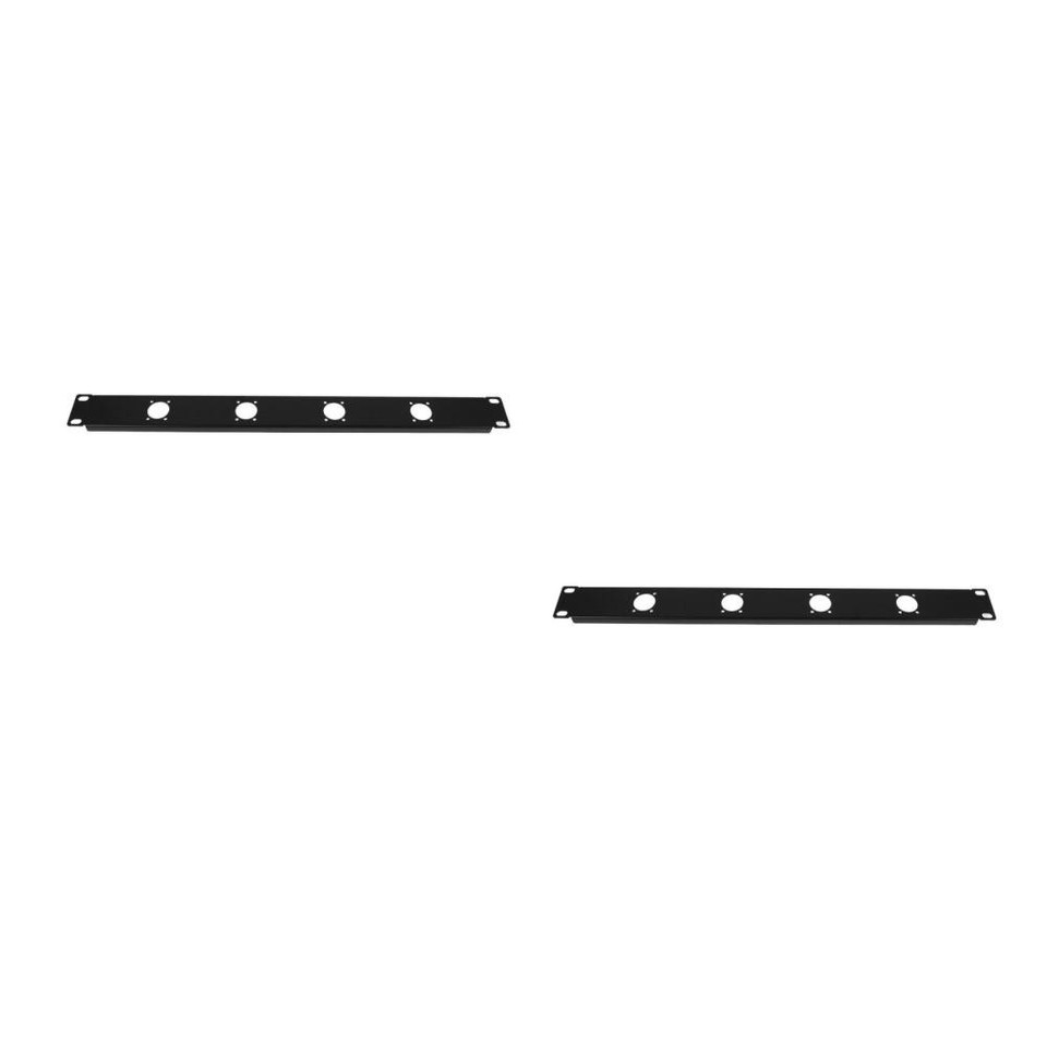 1U 4 Port Audio Patch Panel Hinged Rack Mount Panel XLR Panel Mount | eBay