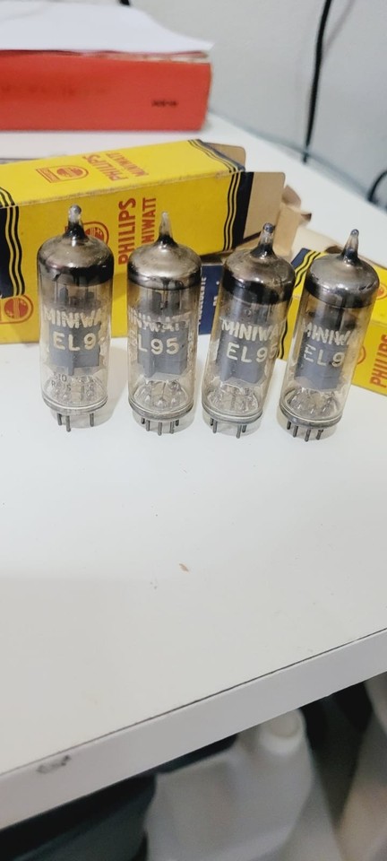 EL95 / 6DL5 vacuum tubes Miniwatt Philips NOS - NIB (LOT 40 tubes) | eBay