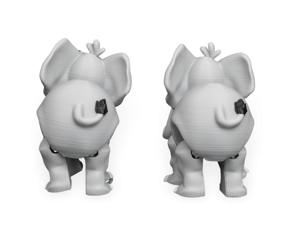 Personalised 3d printed elephant | Custom name gift | Handmade UK | eBay UK