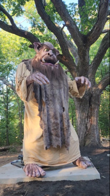 Distortions Unlimited Sleeping Giant Animatronic (MASSIVE PROGRAMMABLE ...