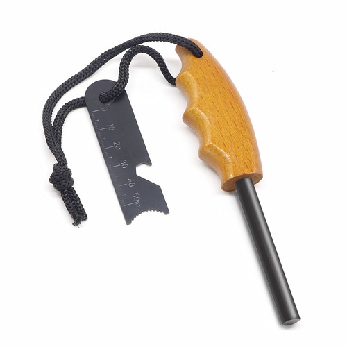 Fire Starter Flint Steel Striker Ferro Rod Waterproof Firesteel Camping ...