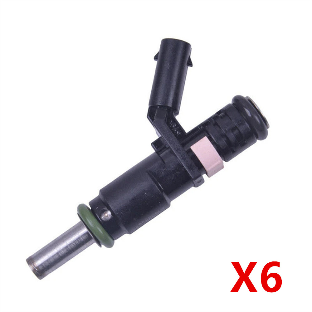 6x Fuel Injectors 2720780249, FJ840 For Mercedes-Benz C230 280 300 350 ...