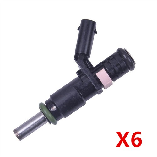 6x Fuel Injectors 2720780249, FJ840 For Mercedes-Benz C230 280 300 350 ...