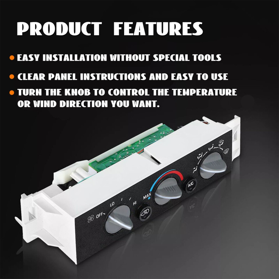 A/C Heater Climate Control Switch 16231175 for Chevy GMC C1500-C3500 ...