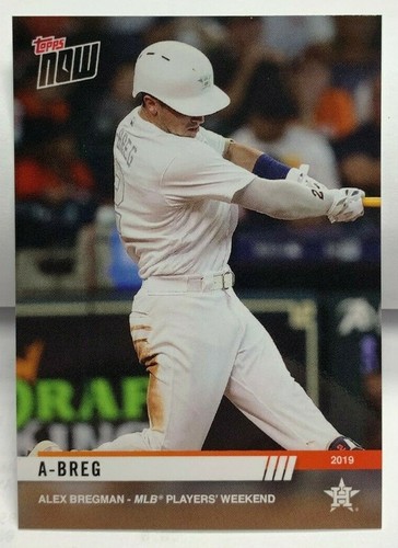Alex Bregman "A-BREG" 2019 Topps Now Players Weekend #PW-69 - ASTROS ...