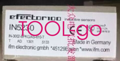 One New IFM IN5230 Inductive Sensor, 2mm, Flush Mountable, Quick ...