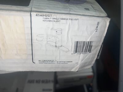 Delta 4140-DST Collins Pull-Out Spray Kitchen Faucet - Chrome | eBay