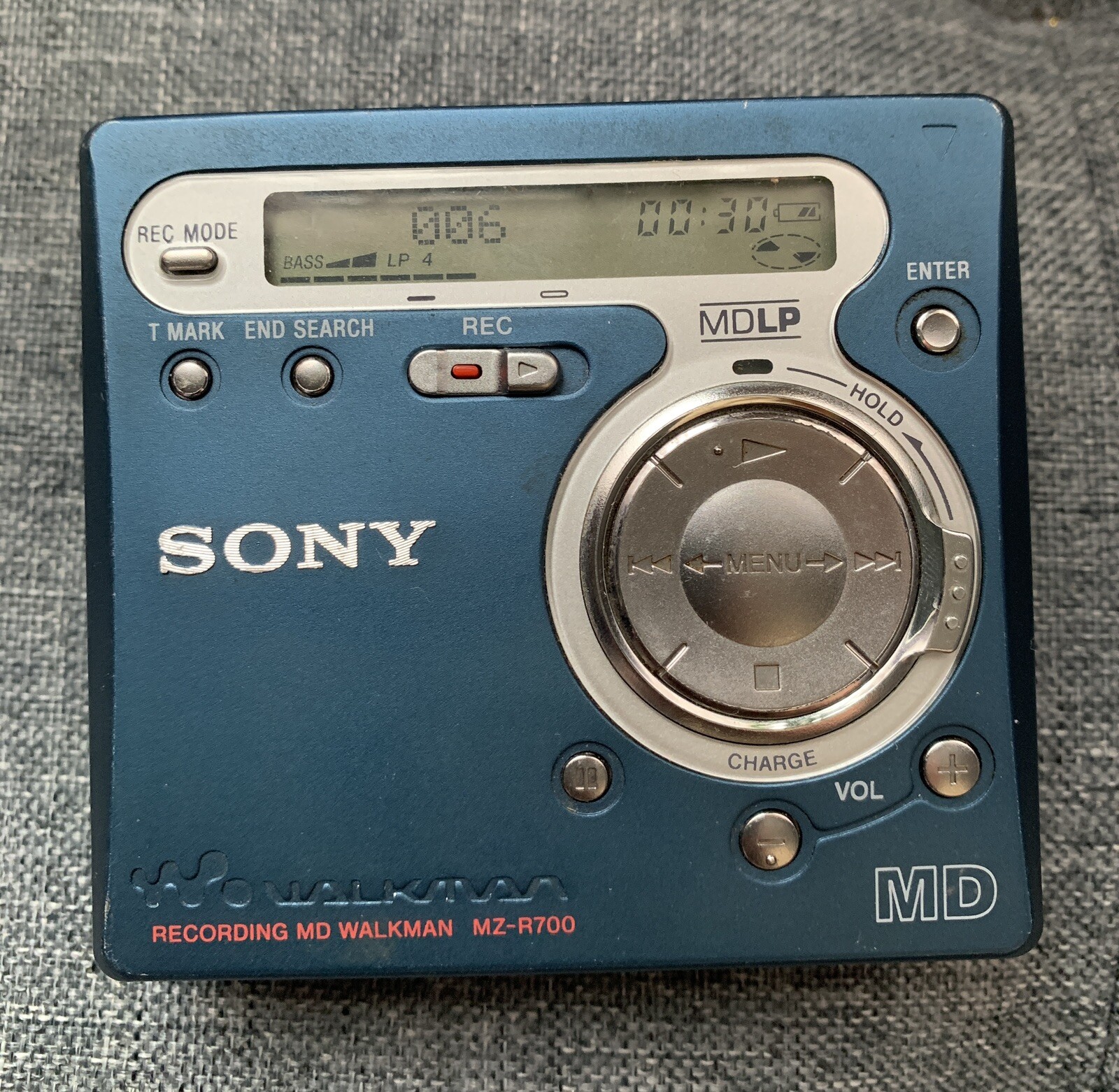 Sony MiniDisk Player (Released 1992) Recordable Rewritable. : r/GenX
