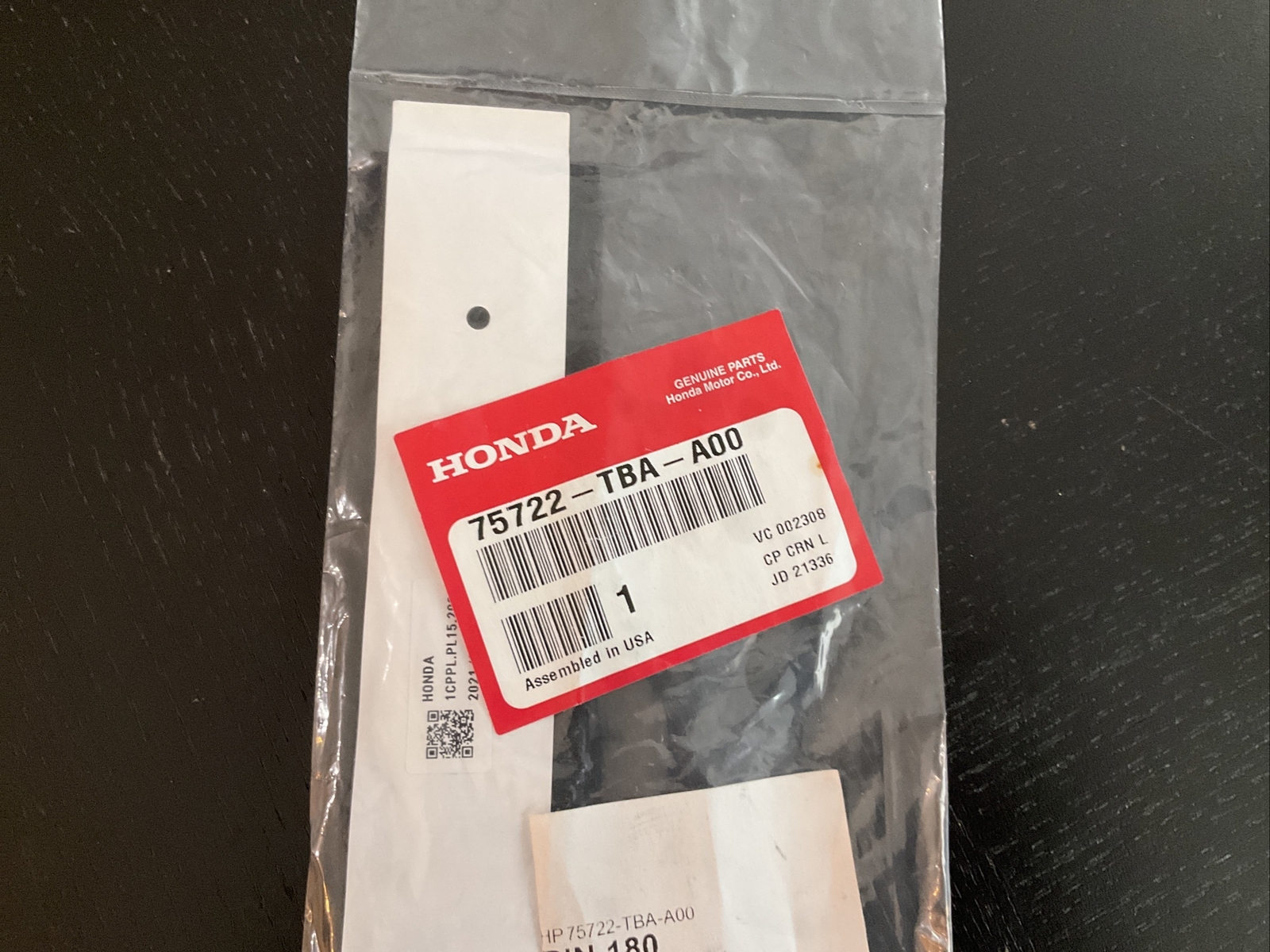 OEM Honda Civic Emblem 75722-TBA-A00 Silver NEW | eBay