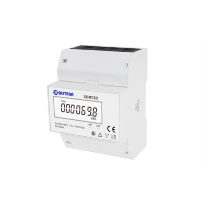 SDM72D MID Three Phase Digital kWh Meter 100A Direct Connected Pulse ...