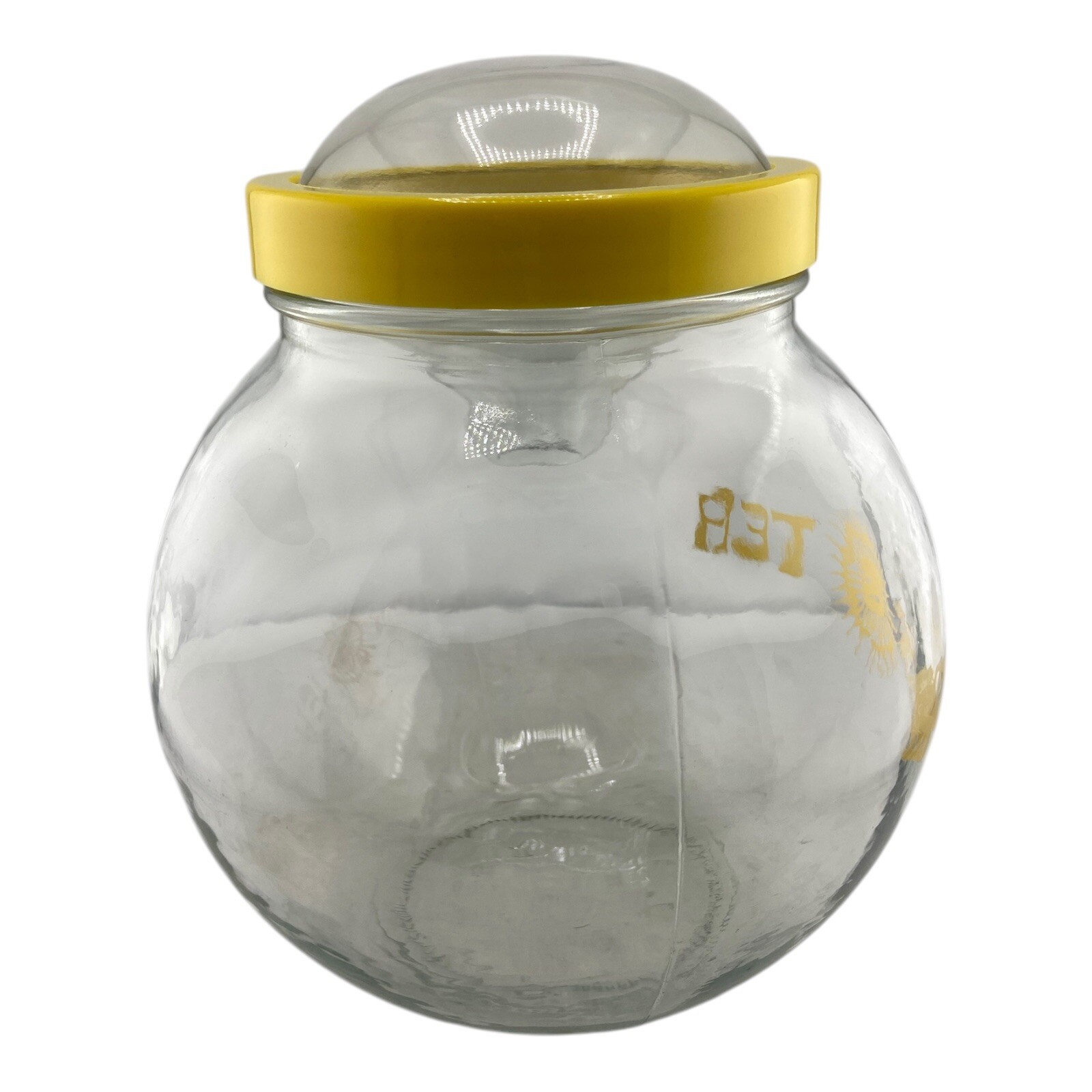 Solar Sun Tea Maker Glass Jar Canister w/ Domed Lid 1970's Vintage W/ 6 ...