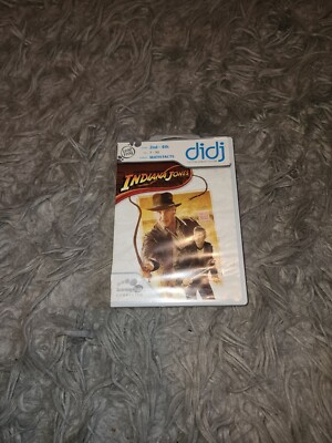 LeapFrog DIDJ Custom Gaming System, Indiana Jones Game 2nd-4th Math ...