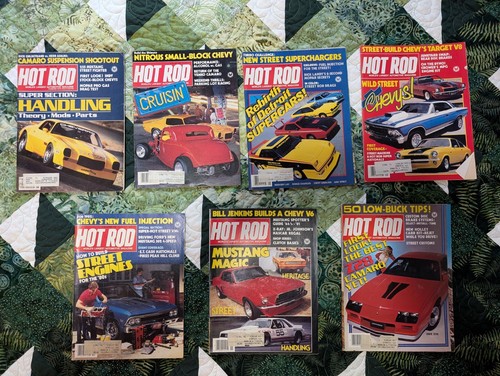 Hot Rod 1981 June, July, Aug, Sept, Oct, Nov, Dec Vintage, retro ...