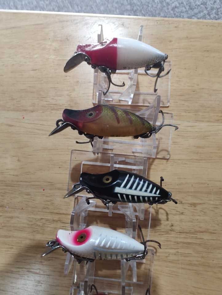 #685 VINTAGE LOT OF 7 HEDDON MIDGIT CRANKBAIT FISHING LURES | eBay