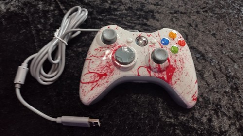 Brand New Xbox 360 or PC Controller (Wired) Blood Splatter Pattern | eBay