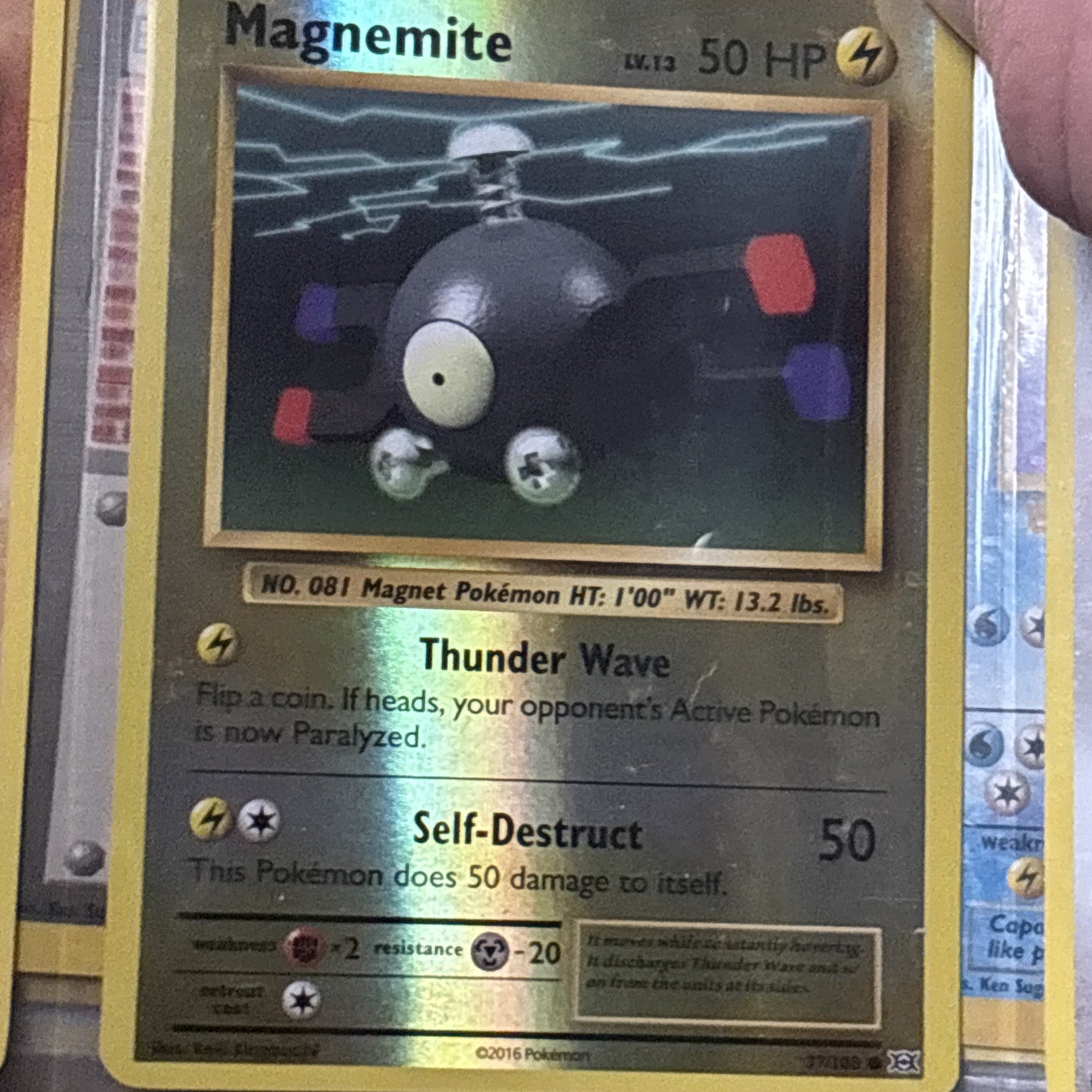 Pokemon Evolutions Magnemite Reverse Holo Rare 37/108 | eBay