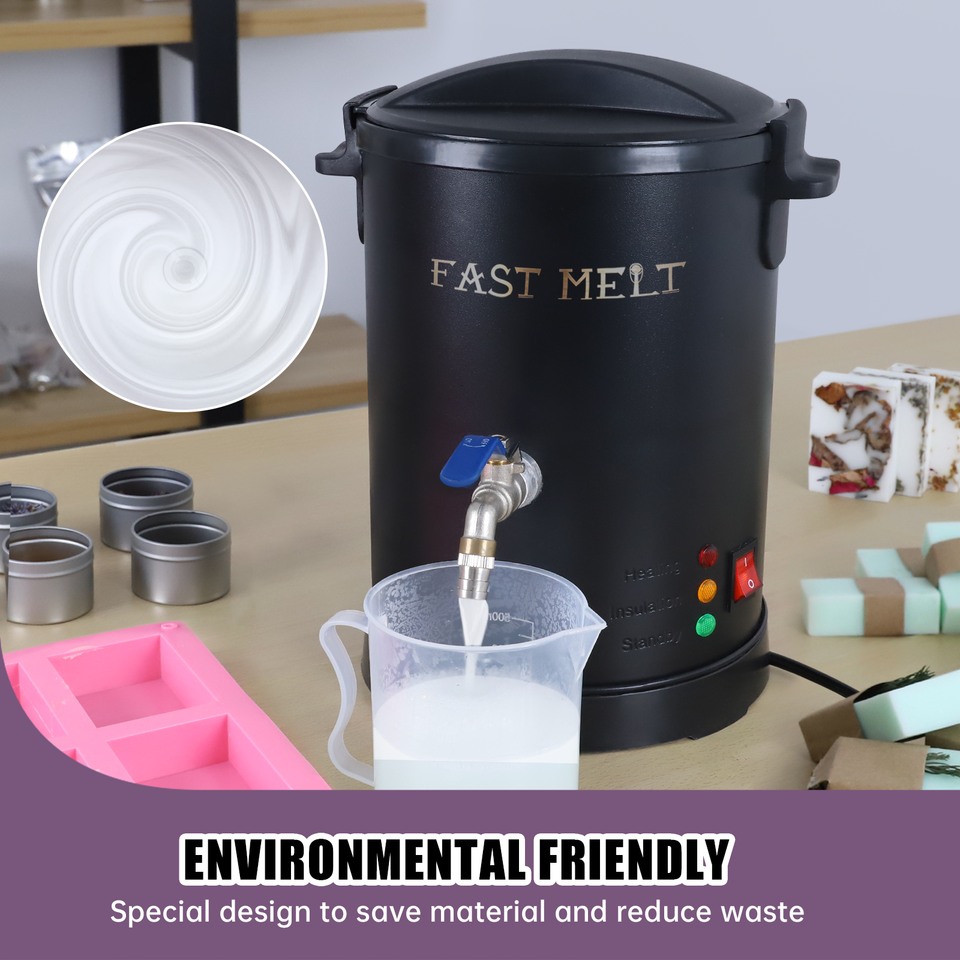 TOAUTO DIY Arts Soap Making 3L Soap Heating Melter Soap Melting Pouring ...