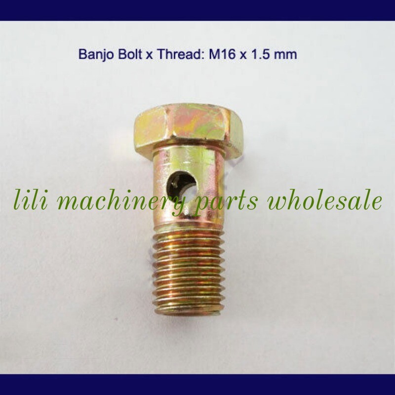Banjo Bolt Metric Thread BSPP BSP G Brake Fitting Fuel M6/M8/M10/M12 ...