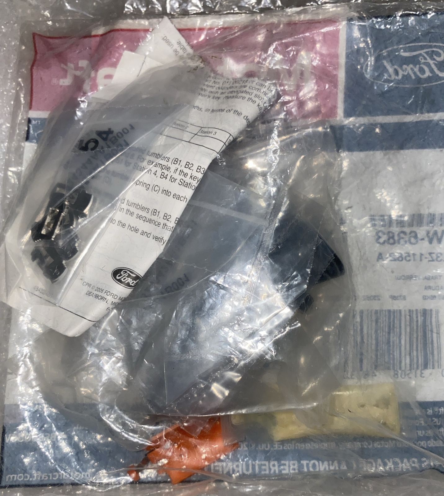 Ignition Lock Cylinder Motorcraft SW-6383 for sale online | eBay