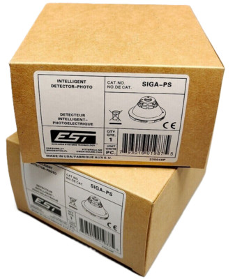 EDWARDS EST SIGA-PS SIGA PS Photoelectric Smoke Detector PACK OF 5 | eBay