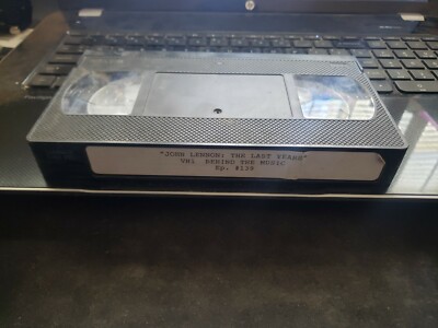 John Lennon: VHS Tape The Last Years VH1 Behind the Music #139 | eBay