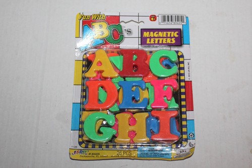 Fun with ABC Magnetic Fridge Alphabet Letters Lot Jaru Fun 2013 NEW 26 ...