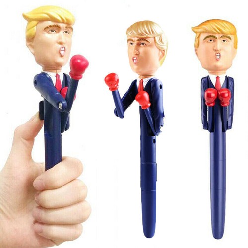 Donald Trump Hot New Talking & Boxing Pens Clinton Toy Great Gift ...